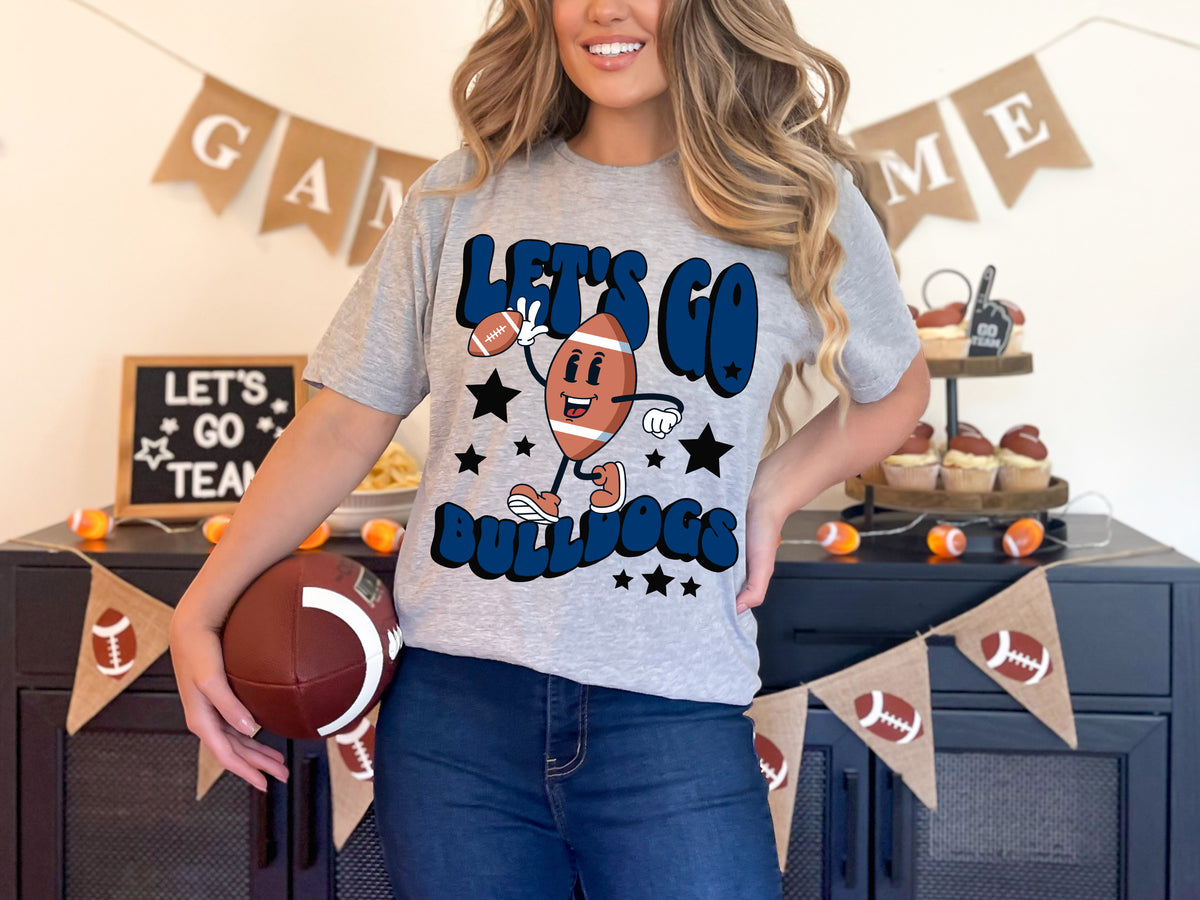 Let's go bulldogs royal blue – HGdesigns.shop